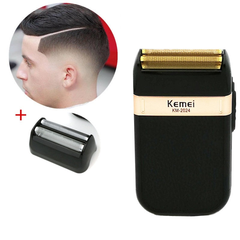 Kemei Electric Shaver for Men Twin Blade Waterproof Reciprocating Cord ...